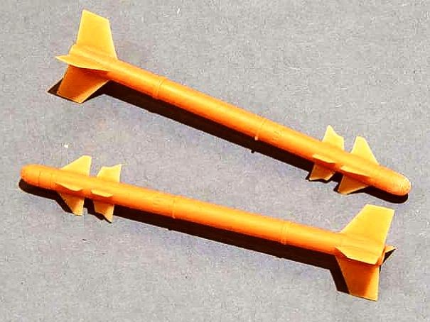 Matra R550 Magic 1 Air-to-Air Missile and Launch Rail (Set of 2 ...
